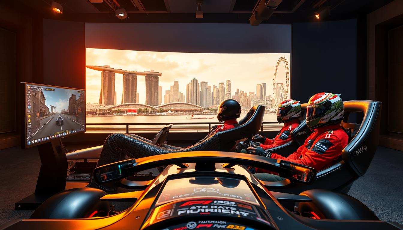 Rent an F1 Simulator Experience in Singapore